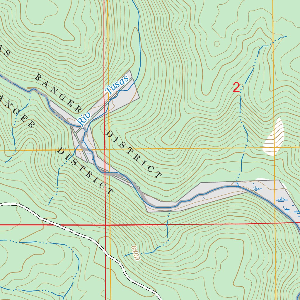Las Tablas, NM FSTopo Map by US Forest Service - Topo | Avenza Maps