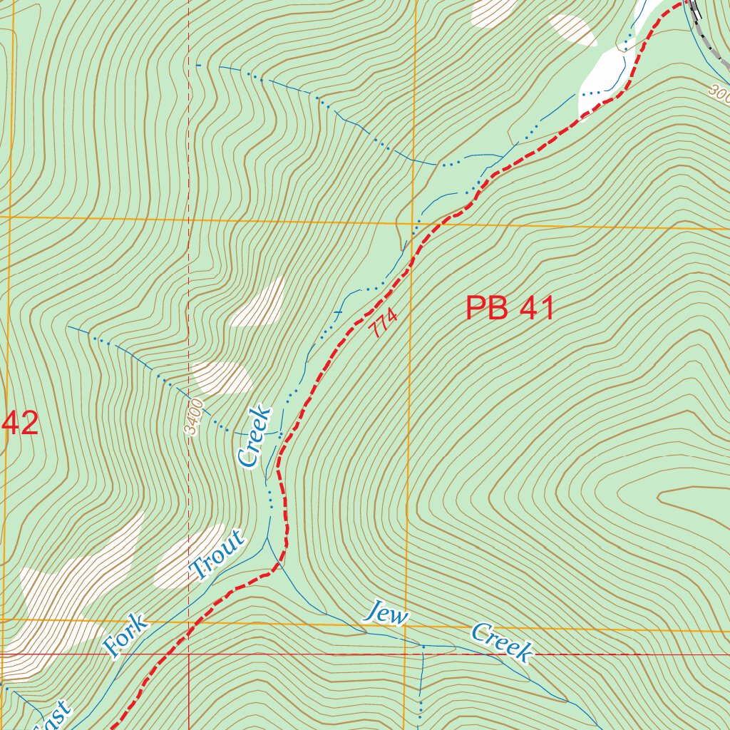 Larchwood, MT FSTopo Map by US Forest Service - Topo | Avenza Maps