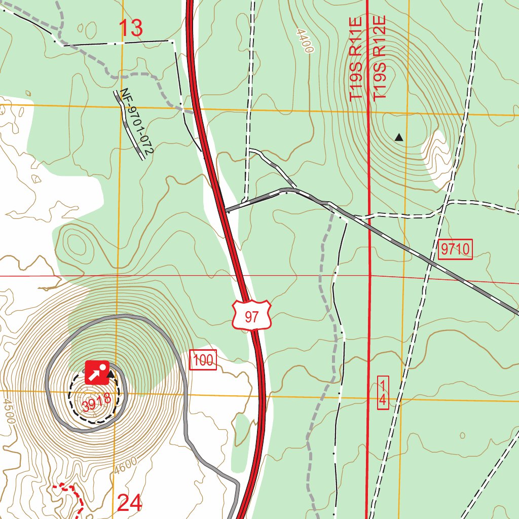 Lava Butte, OR FSTopo Map by US Forest Service - Topo | Avenza Maps