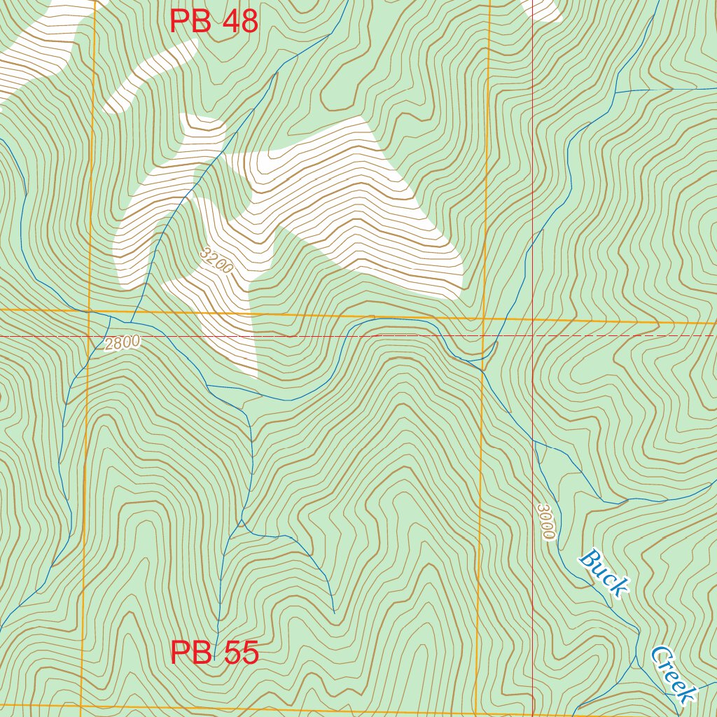 Lean-to Point, ID FSTopo Map by US Forest Service - Topo | Avenza Maps