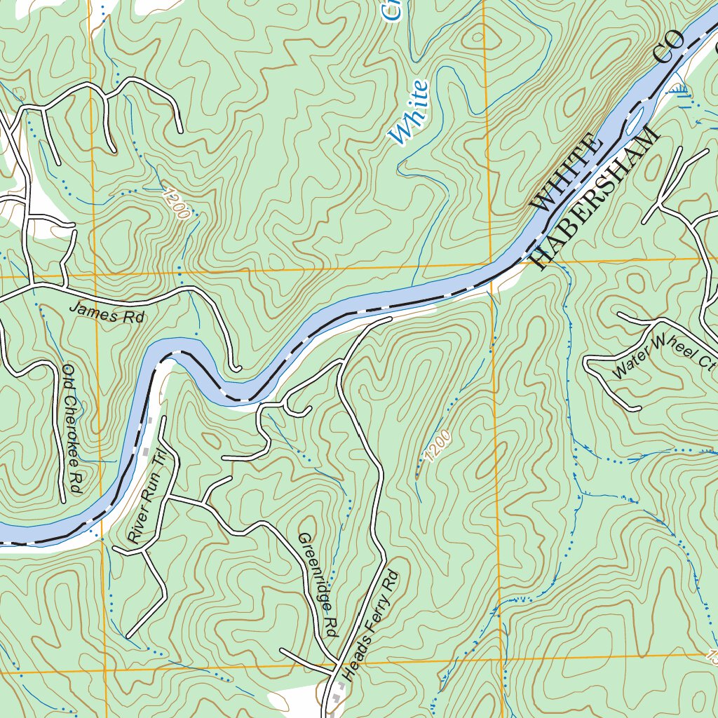 Leaf, GA FSTopo Map by US Forest Service - Topo | Avenza Maps