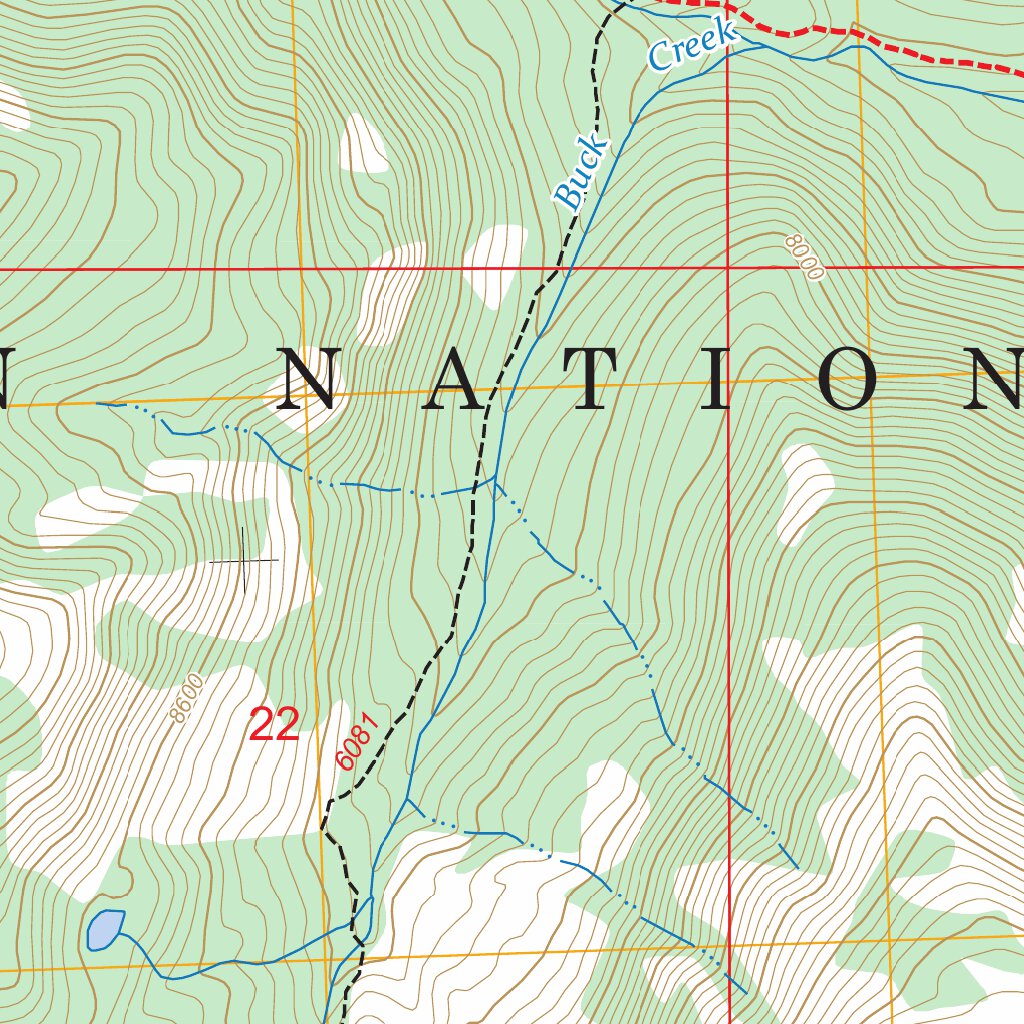 Lem Peak, ID FSTopo Map by US Forest Service - Topo | Avenza Maps