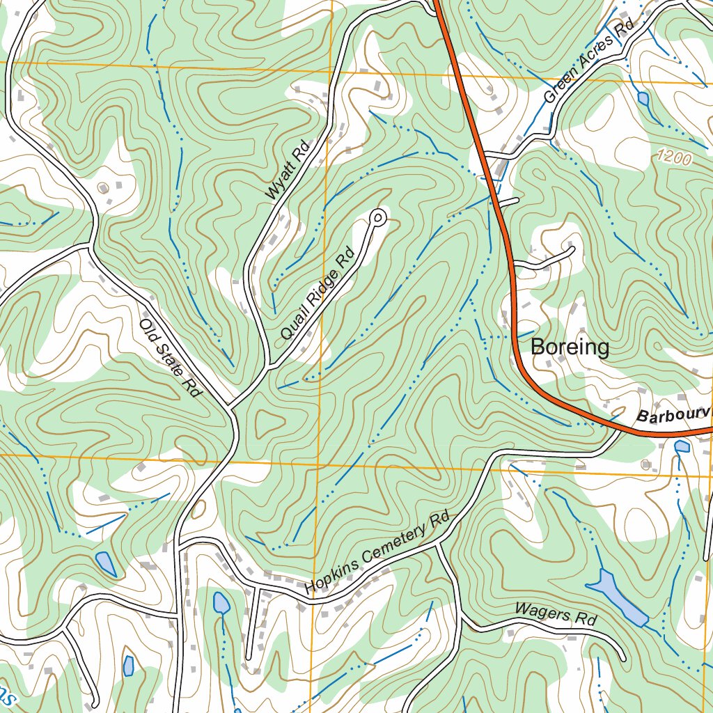 Lily, KY FSTopo Map by US Forest Service - Topo | Avenza Maps