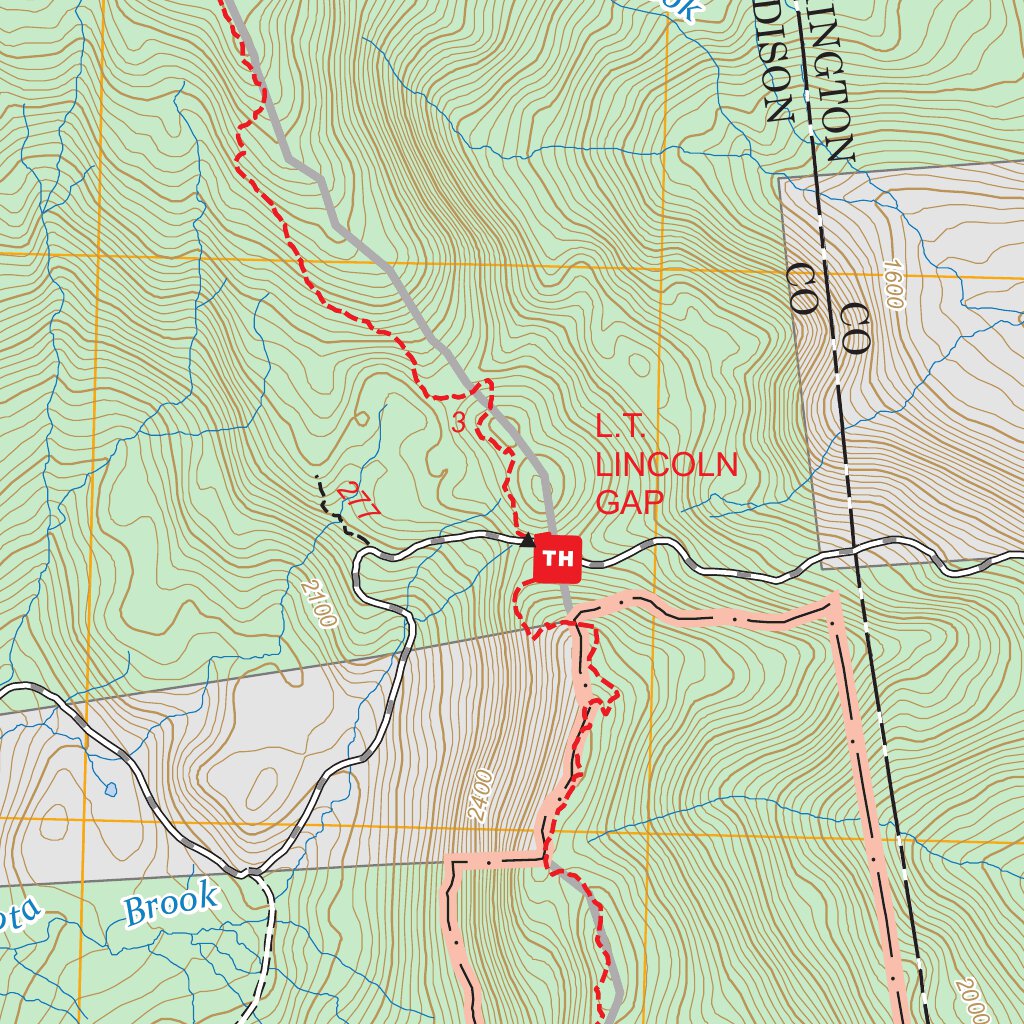 Lincoln, VT FSTopo Map by US Forest Service - Topo | Avenza Maps
