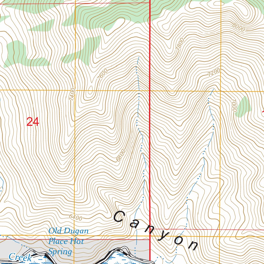 Little Fish Lake, NV FSTopo Map by US Forest Service - Topo | Avenza Maps