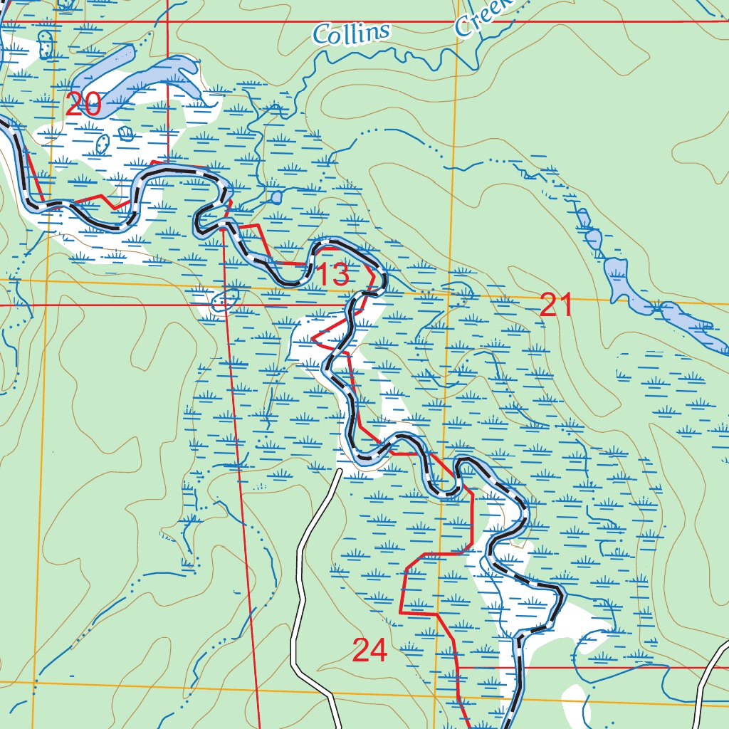 Little Girls Point, MI-WI FSTopo Map by US Forest Service - Topo ...