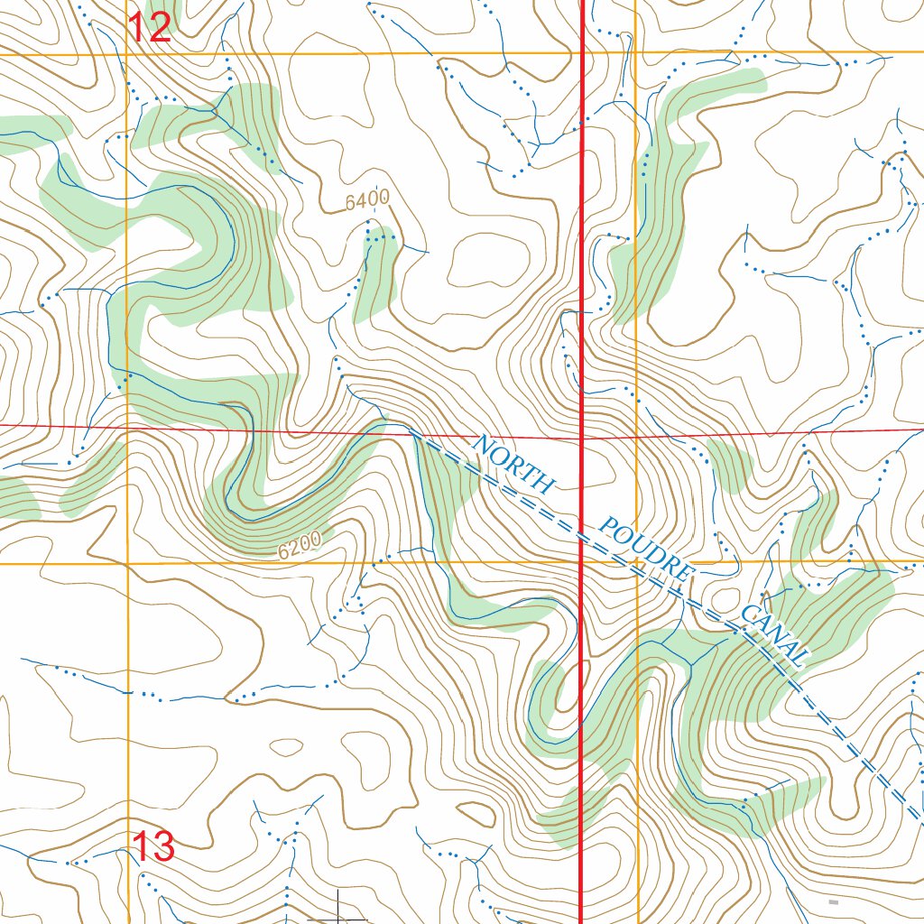 Livermore Mountain, CO FSTopo Map by US Forest Service - Topo | Avenza Maps
