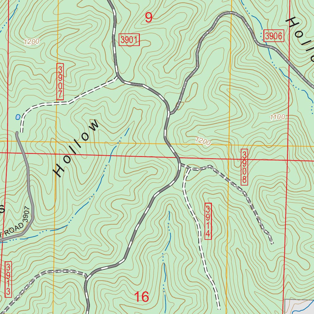 Loggers Lake, MO FSTopo Map by US Forest Service - Topo | Avenza Maps