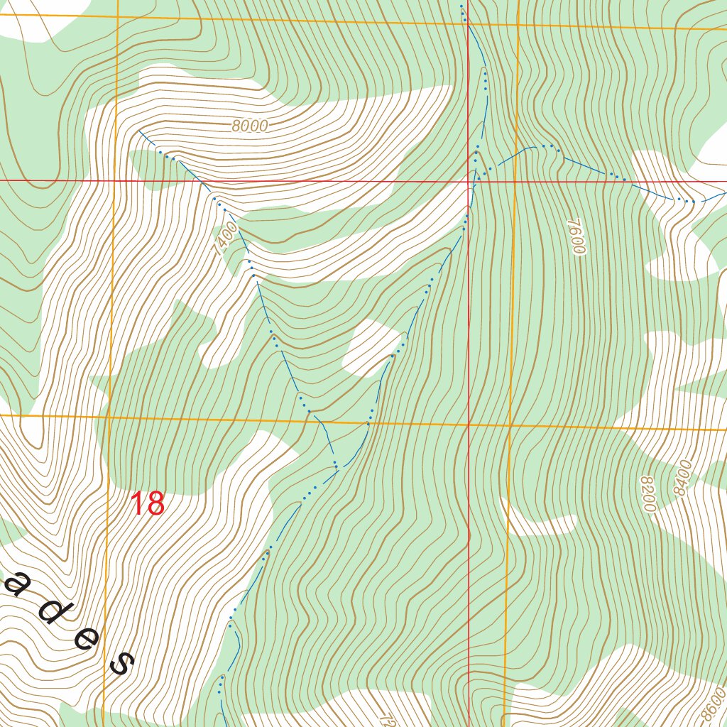 Logan Mountain, WY FSTopo Map by US Forest Service - Topo | Avenza Maps