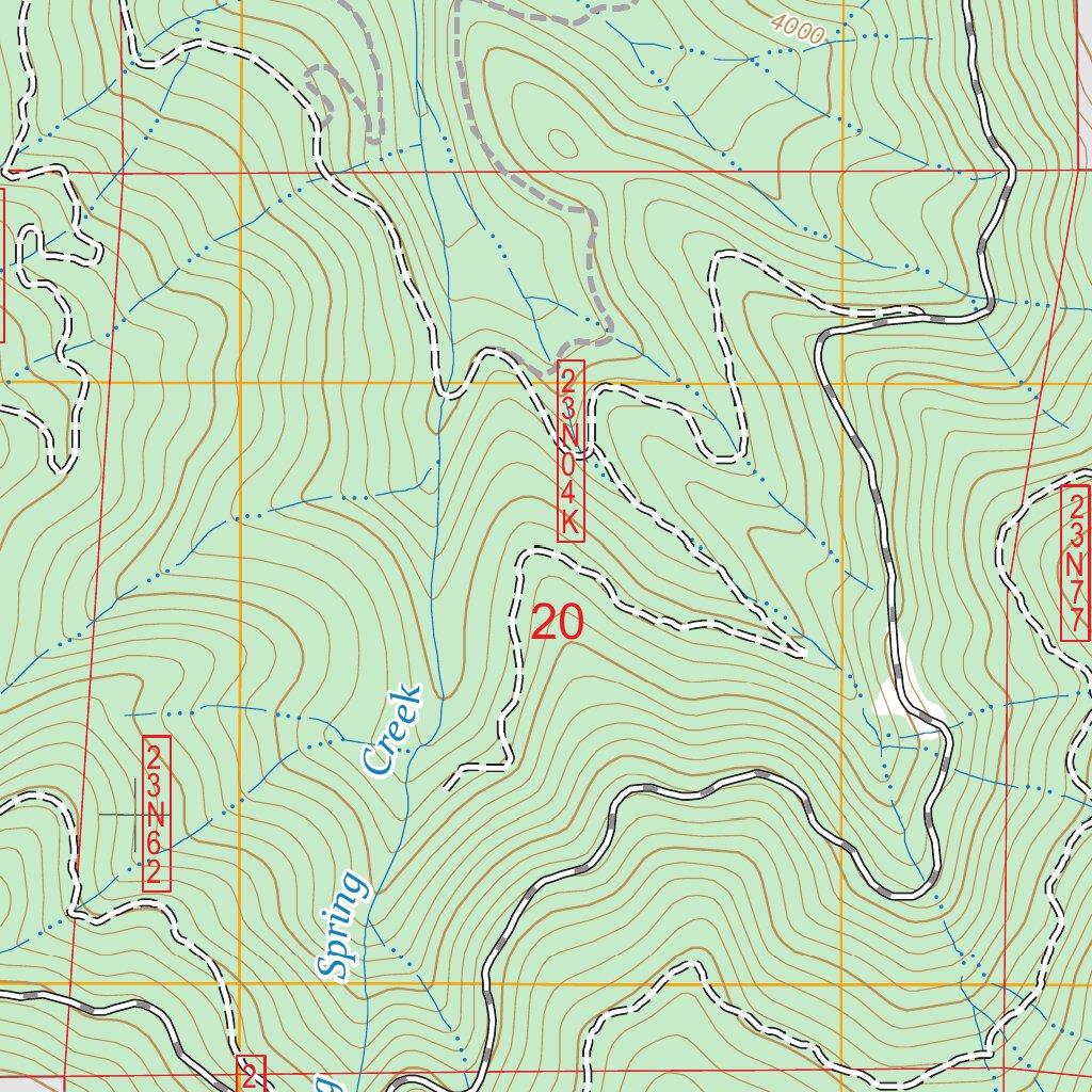 Log Spring, CA FSTopo Map by US Forest Service - Topo | Avenza Maps