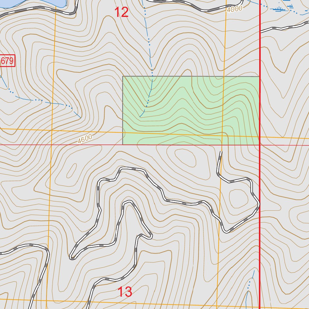 Lone Lake, MT FSTopo Map by US Forest Service - Topo | Avenza Maps