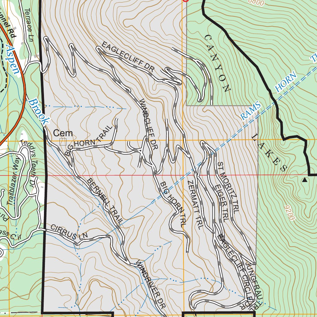 Longs Peak, CO FSTopo Map by US Forest Service - Topo | Avenza Maps