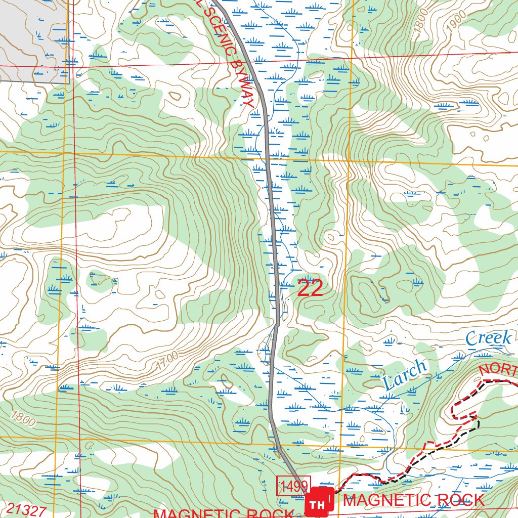 Long Island Lake, MN-ON FSTopo Map by US Forest Service - Topo | Avenza ...