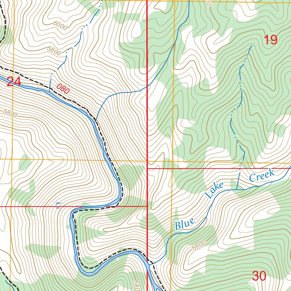 Loon Lake, ID FSTopo Map by US Forest Service - Topo | Avenza Maps