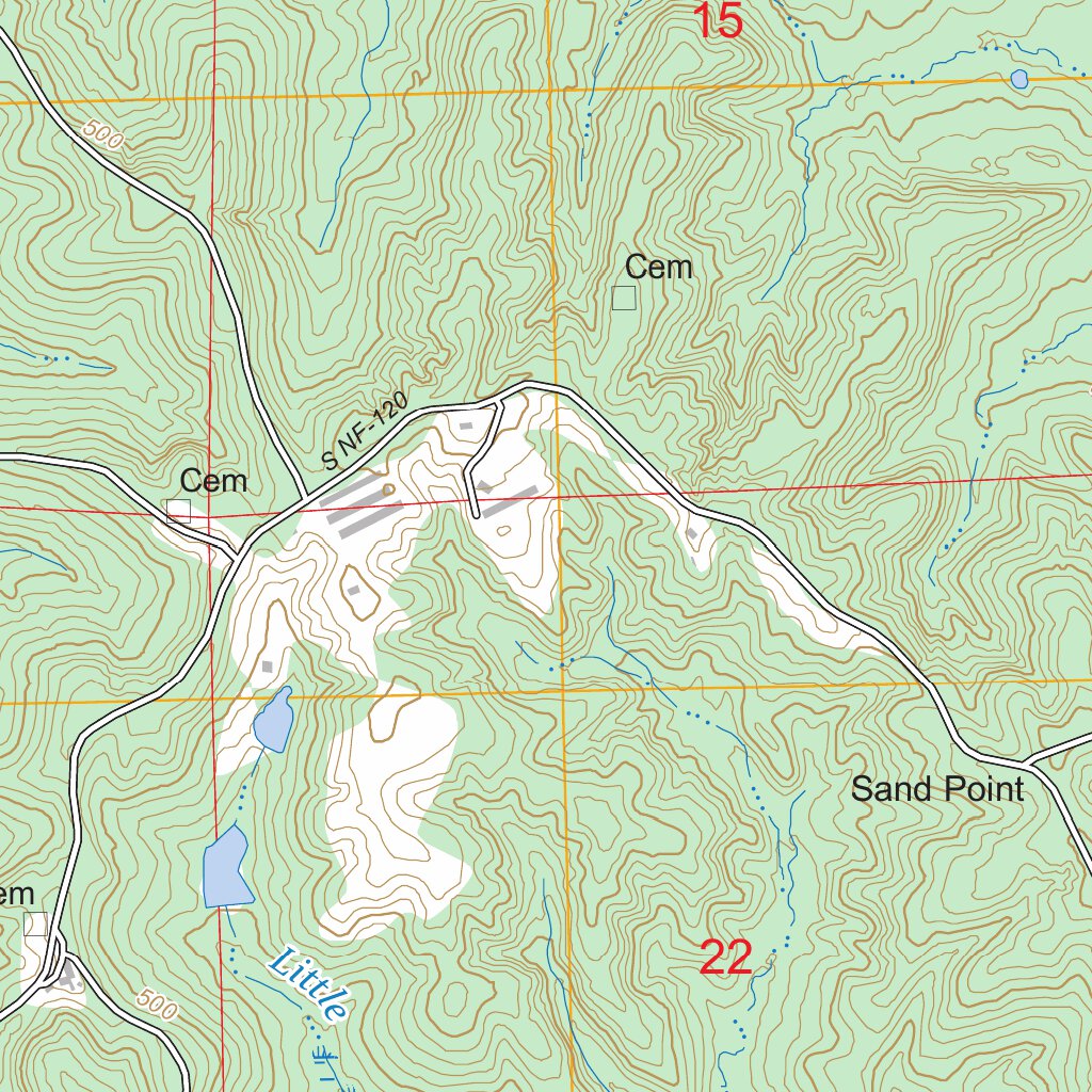 Louin SW, MS FSTopo Map by US Forest Service - Topo | Avenza Maps