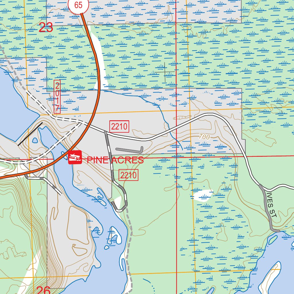 Loud Dam, MI FSTopo Map by US Forest Service - Topo | Avenza Maps