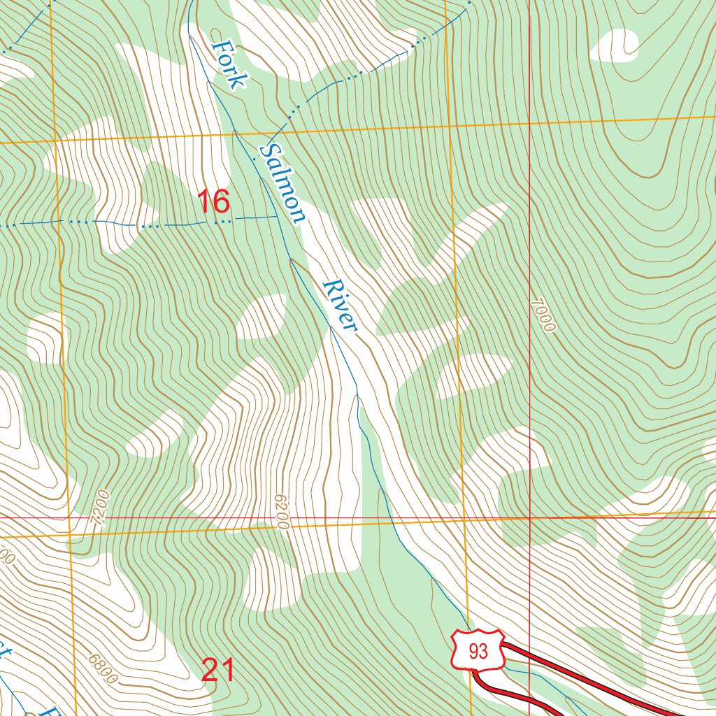 Lost Trail Pass, MT-ID FSTopo Map by US Forest Service - Topo | Avenza Maps