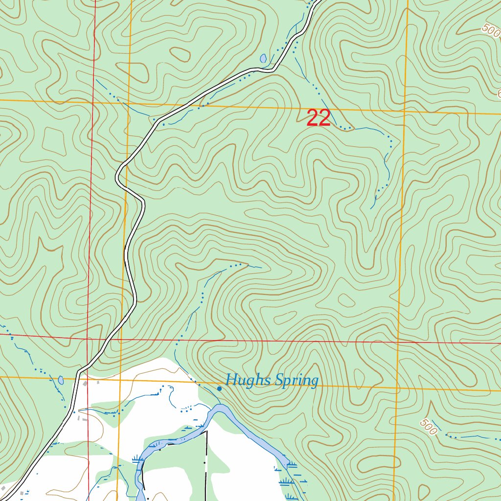 Lowndes, MO FSTopo Map by US Forest Service - Topo | Avenza Maps