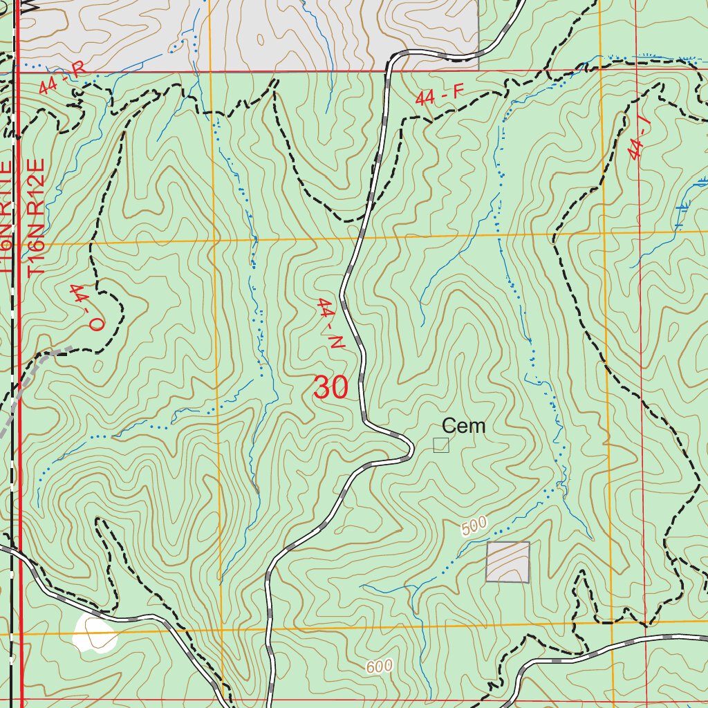 Louisville North, MS FSTopo Map by US Forest Service - Topo | Avenza Maps