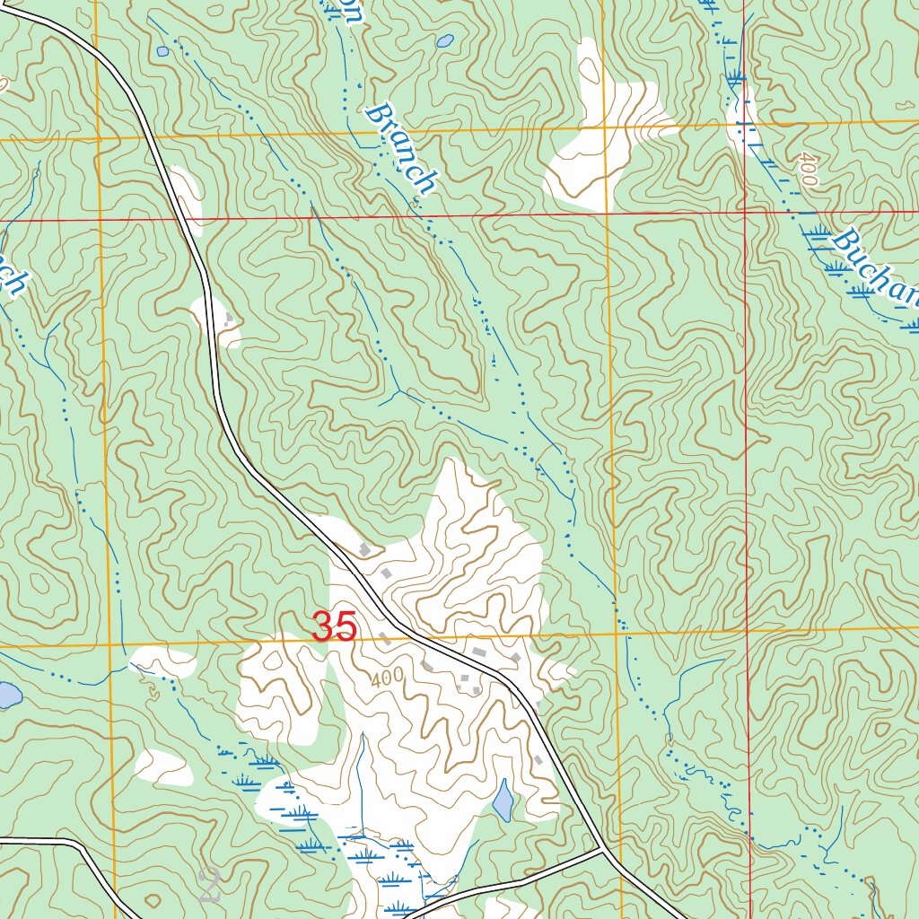 Louin, MS FSTopo Map by US Forest Service - Topo | Avenza Maps
