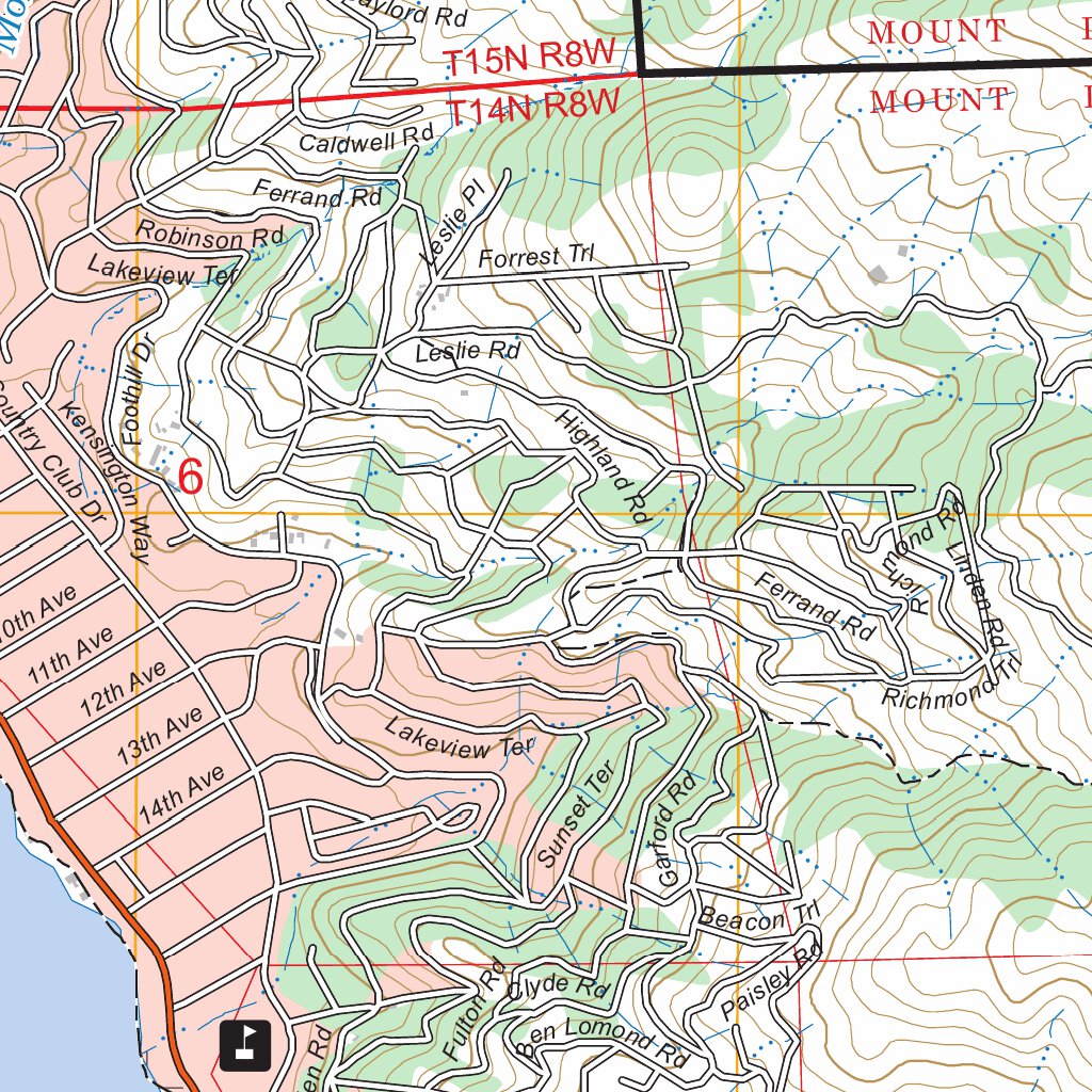 Lucerne, CA FSTopo Map by US Forest Service - Topo | Avenza Maps