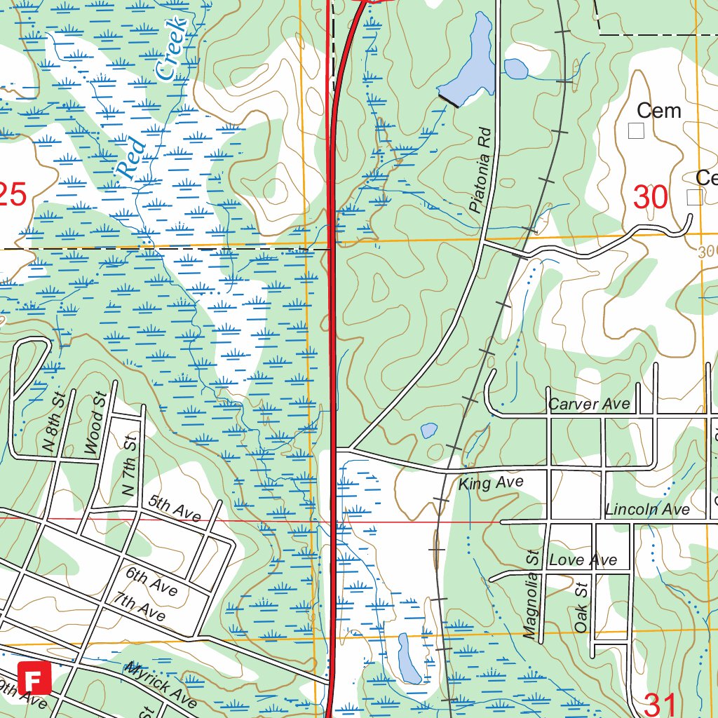 Lumberton, MS FSTopo Map by US Forest Service - Topo | Avenza Maps