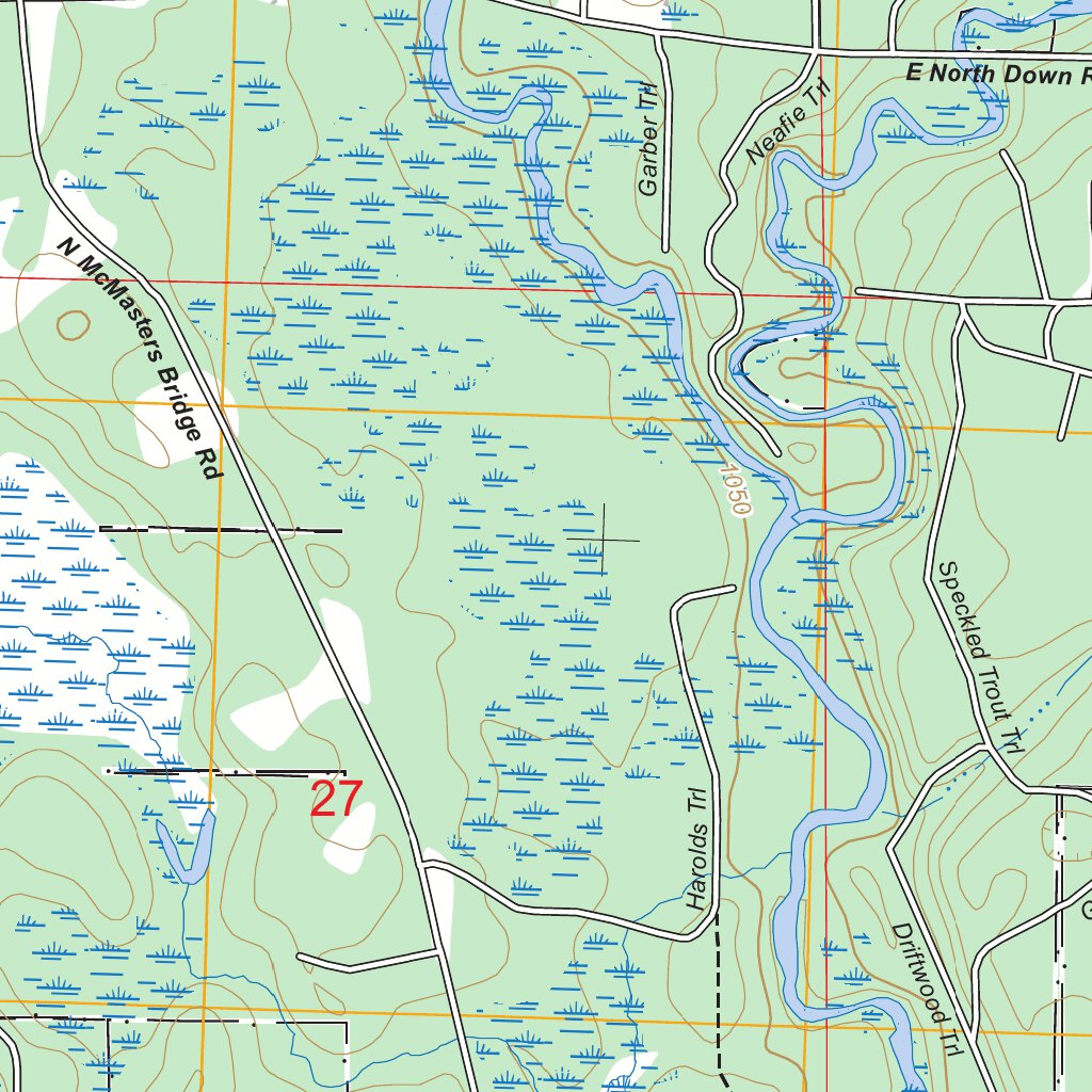Luzerne NW, MI FSTopo Map by US Forest Service - Topo | Avenza Maps