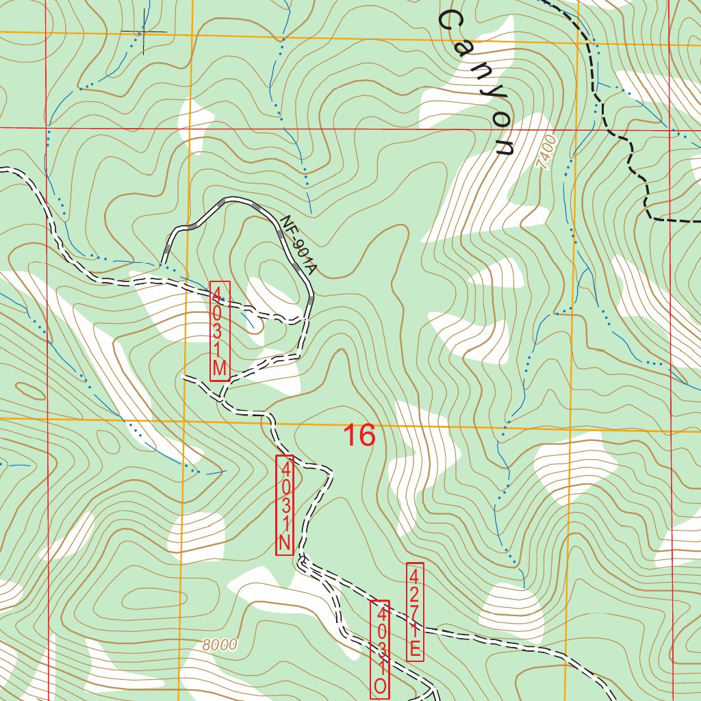 Luna, NM FSTopo Map by US Forest Service - Topo | Avenza Maps