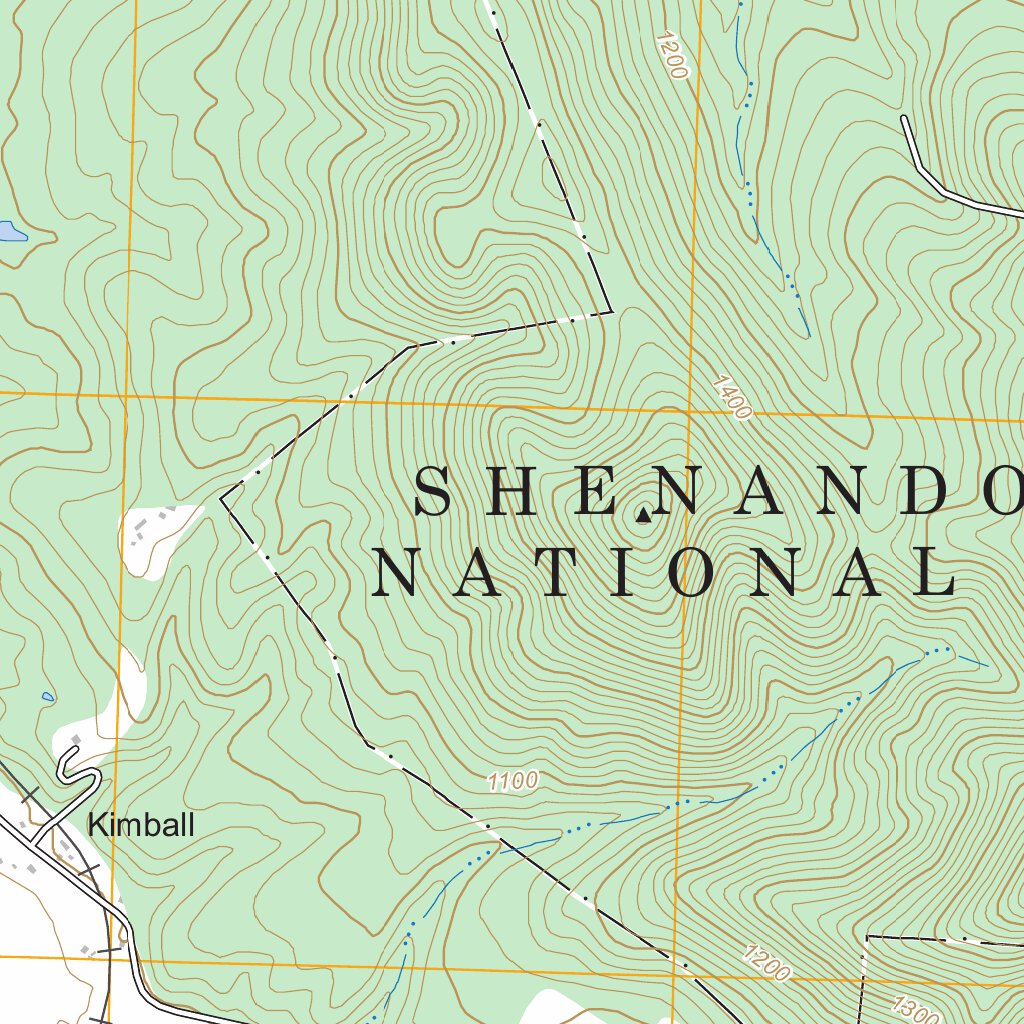 Luray, VA FSTopo Map by US Forest Service - Topo | Avenza Maps