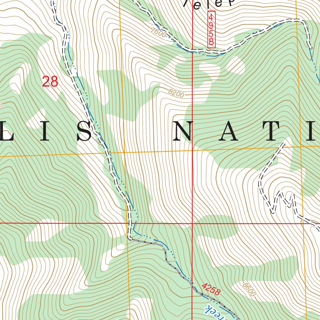 Mackay Reservoir, ID FSTopo Map by US Forest Service - Topo | Avenza Maps
