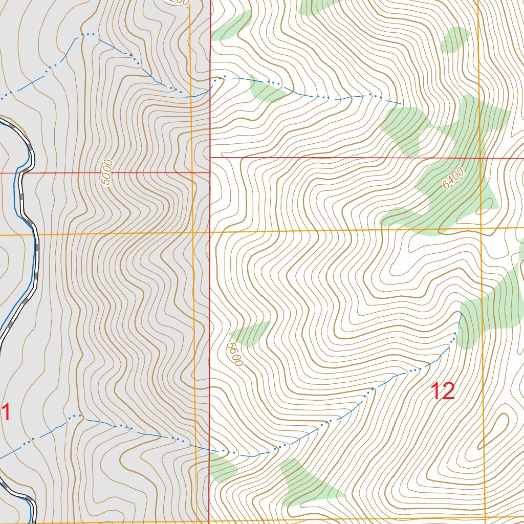 Malad City East, ID FSTopo Map by US Forest Service - Topo | Avenza Maps