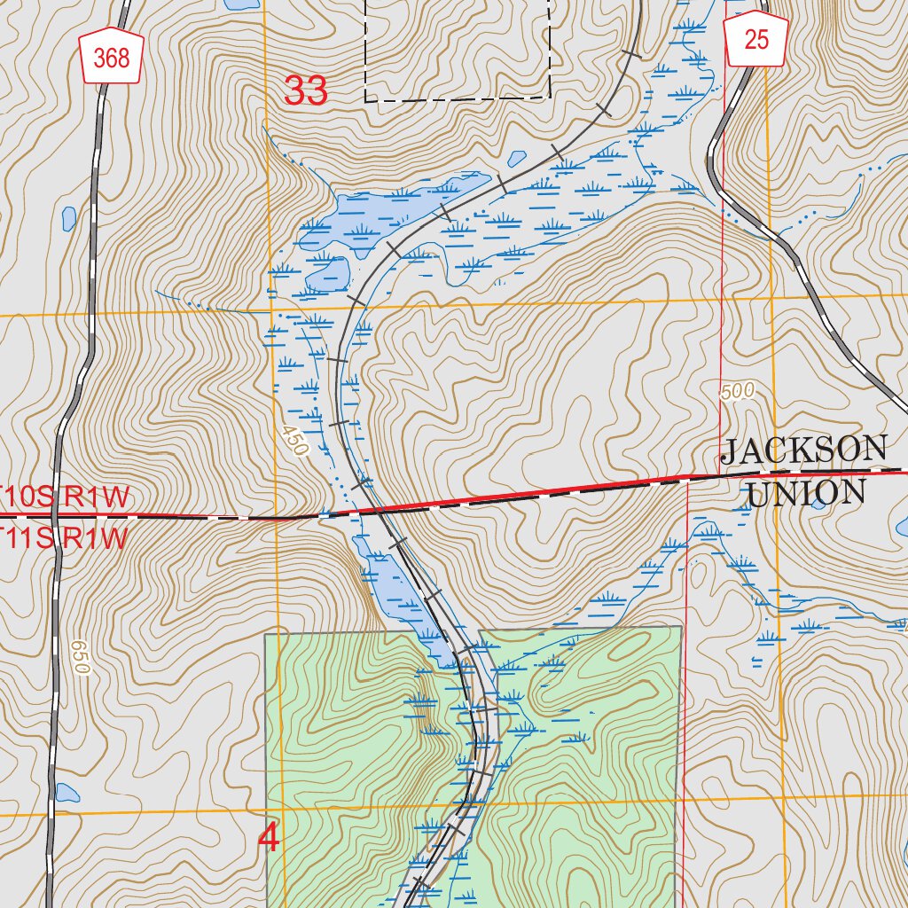 Makanda, IL FSTopo Map by US Forest Service - Topo | Avenza Maps