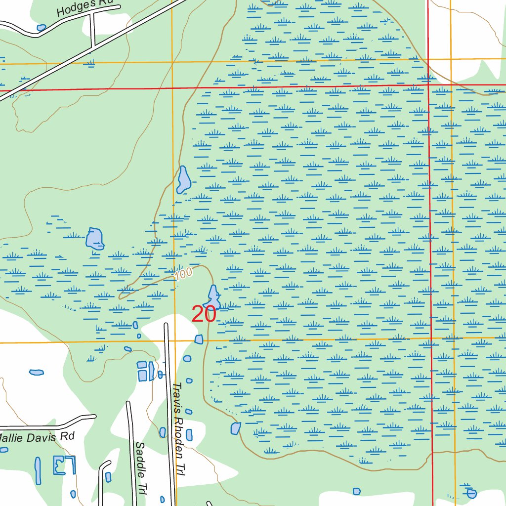 Manning, FL FSTopo Map by US Forest Service - Topo | Avenza Maps
