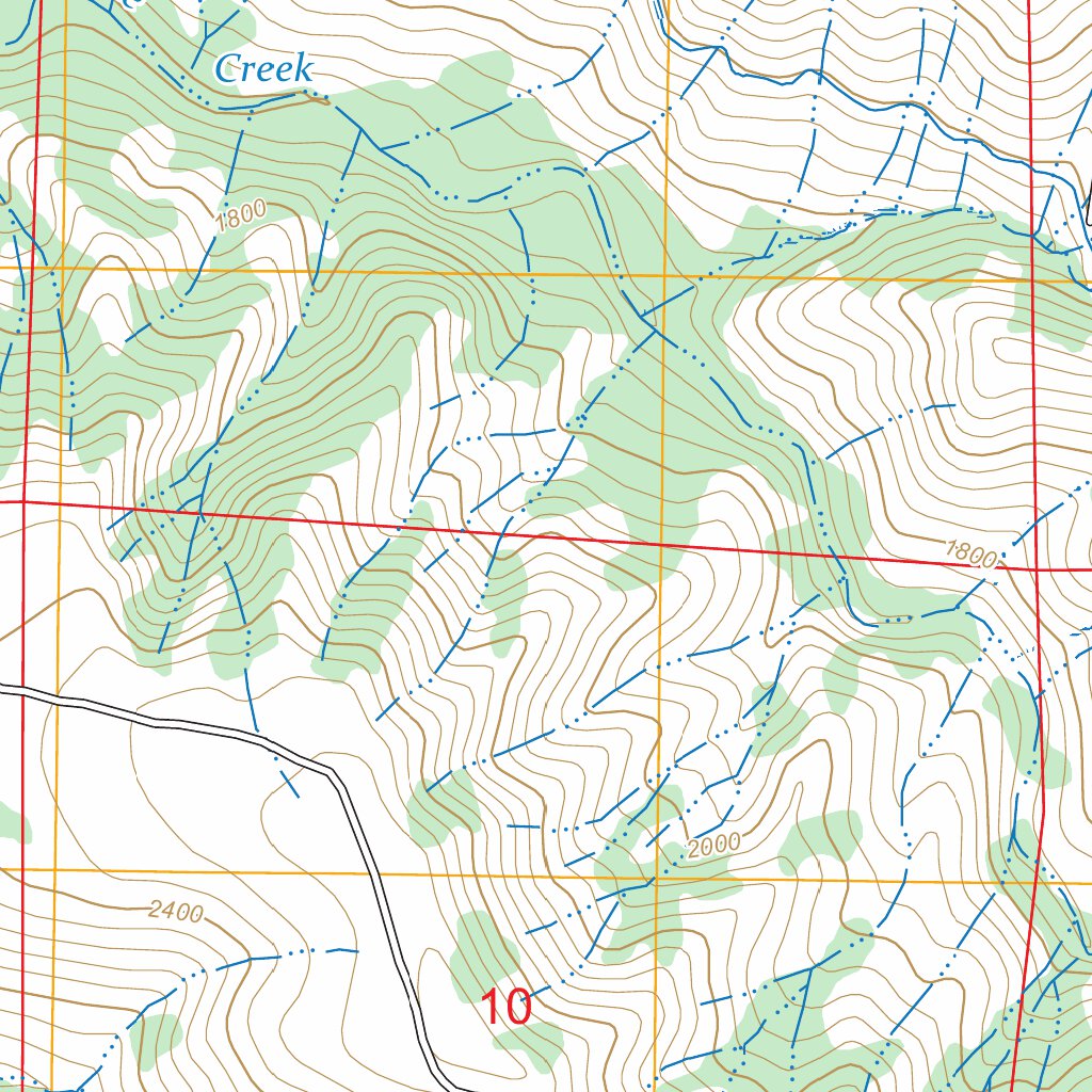 Manton, CA FSTopo Map by US Forest Service - Topo | Avenza Maps