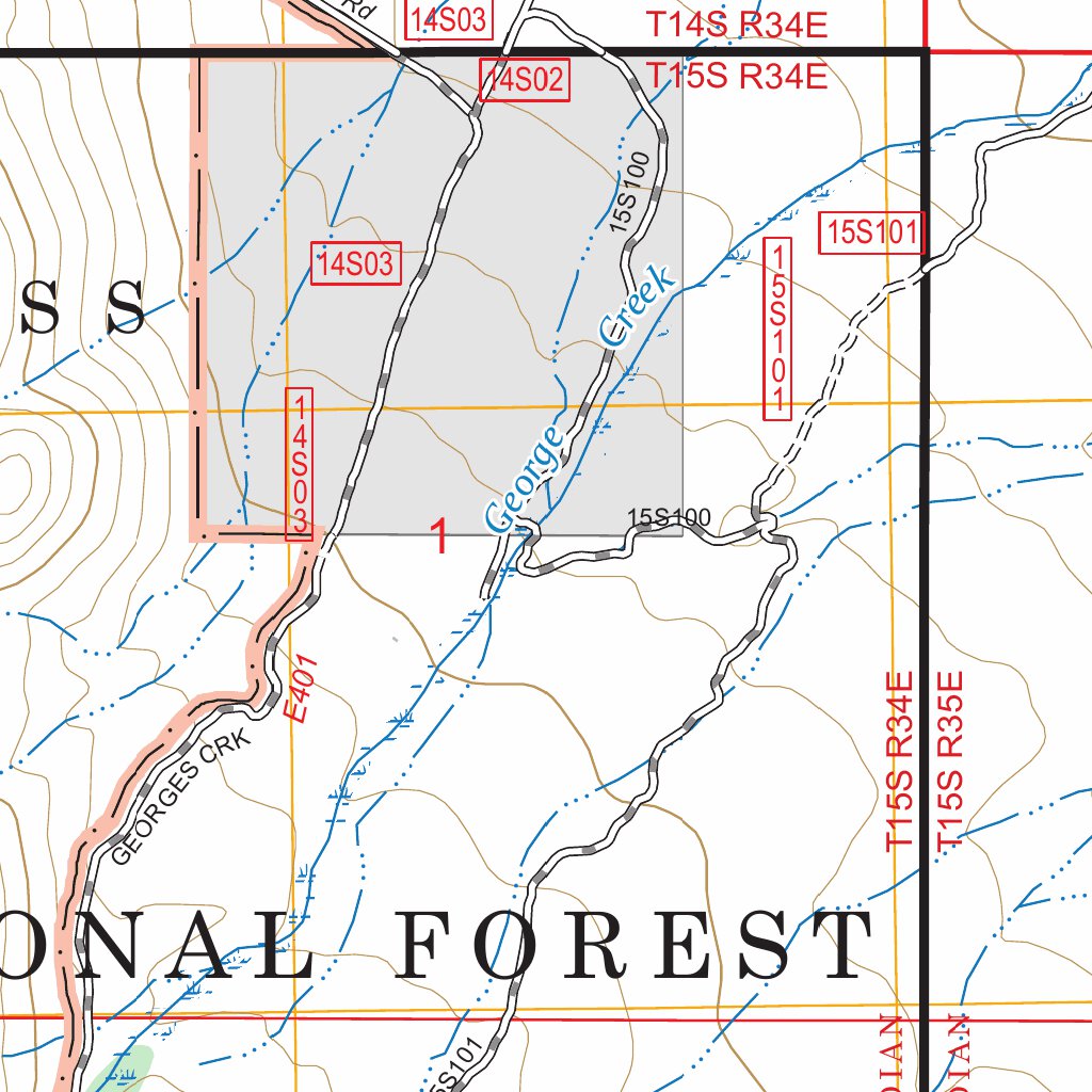 Manzanar, CA FSTopo Map by US Forest Service - Topo | Avenza Maps