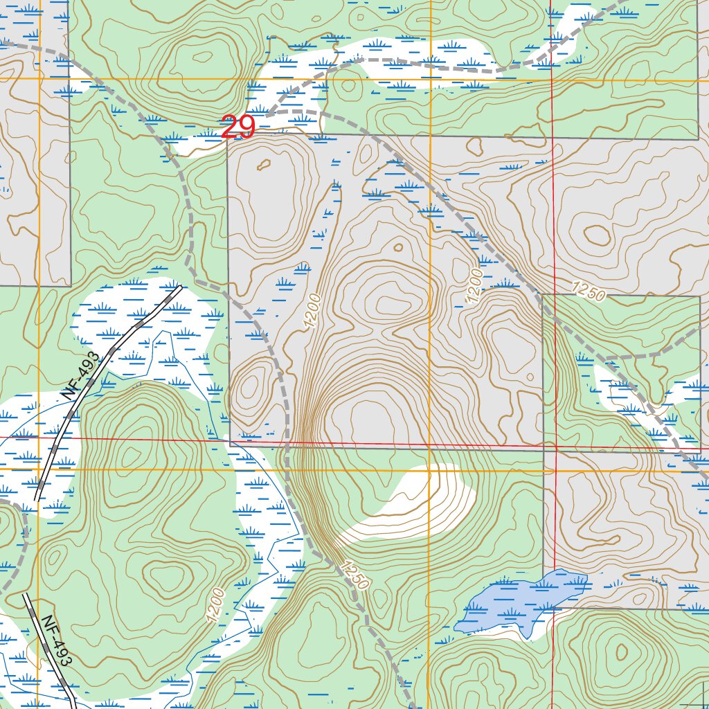 Marion Lake, MN FSTopo Map by US Forest Service - Topo | Avenza Maps