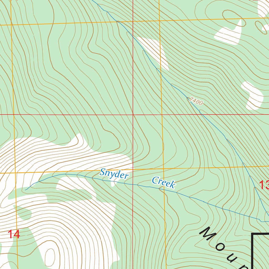 Maverick Mountain, MT FSTopo Map by US Forest Service - Topo | Avenza Maps