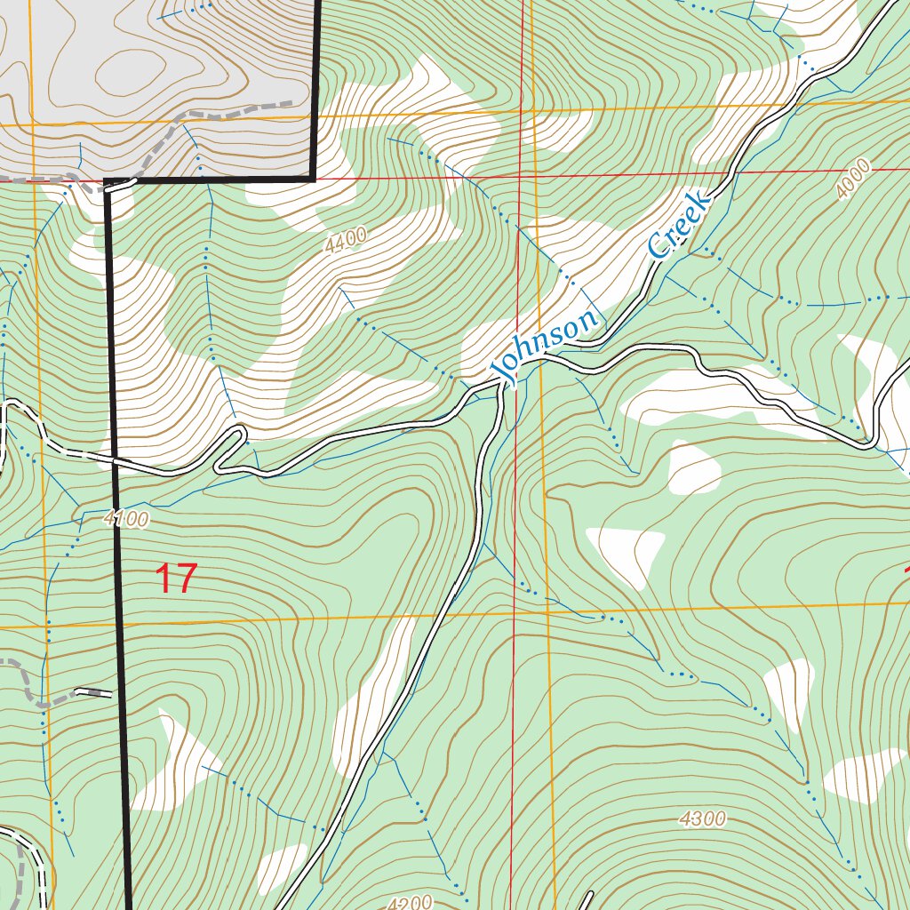Matlock Prairie, OR FSTopo Map by US Forest Service - Topo | Avenza Maps