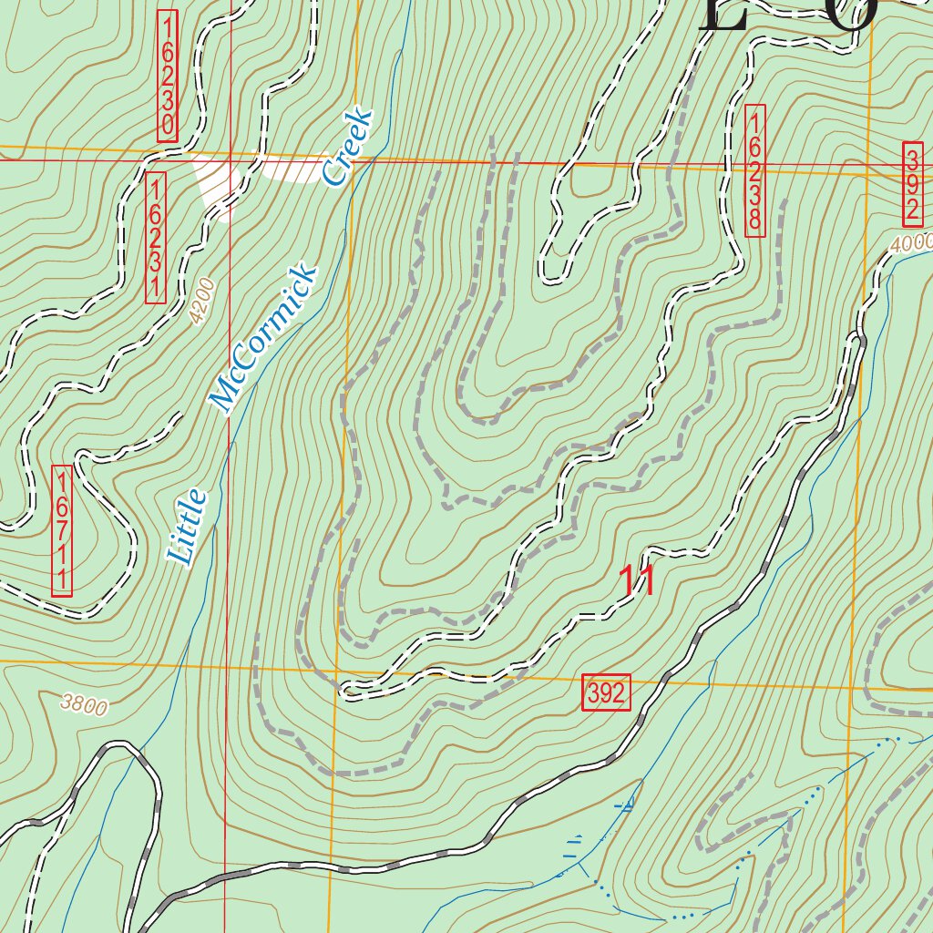 McCormick Peak, MT FSTopo Map by US Forest Service - Topo | Avenza Maps