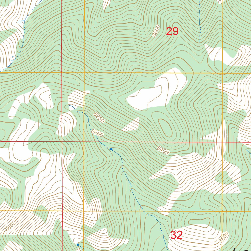 McCann Canyon, NV FSTopo Map by US Forest Service - Topo | Avenza Maps