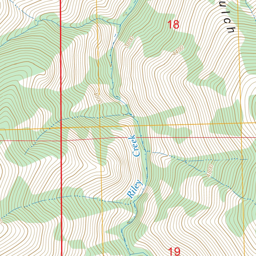 McClellan Mountain, OR FSTopo Map by US Forest Service - Topo | Avenza Maps