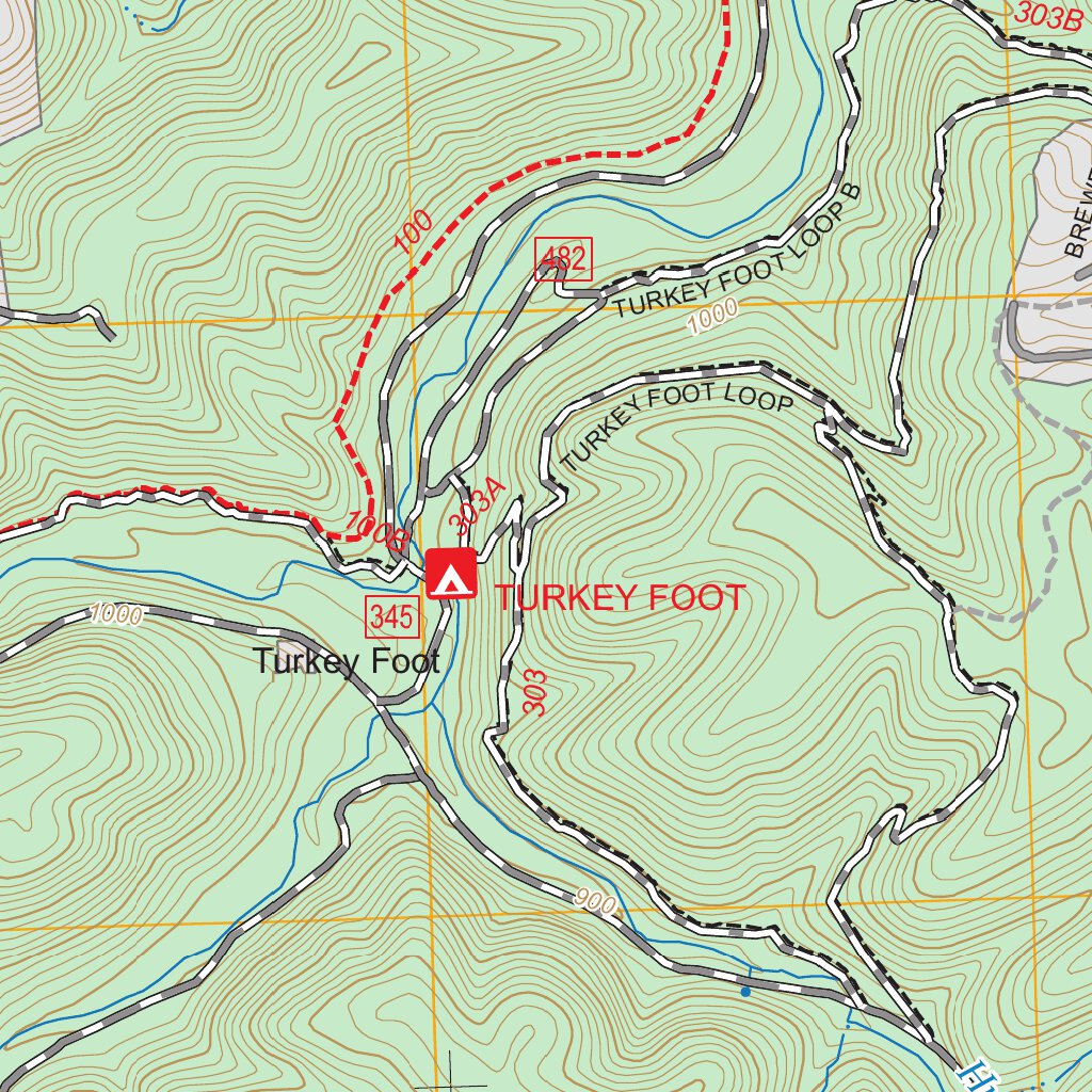 McKee, KY FSTopo Map by US Forest Service - Topo | Avenza Maps