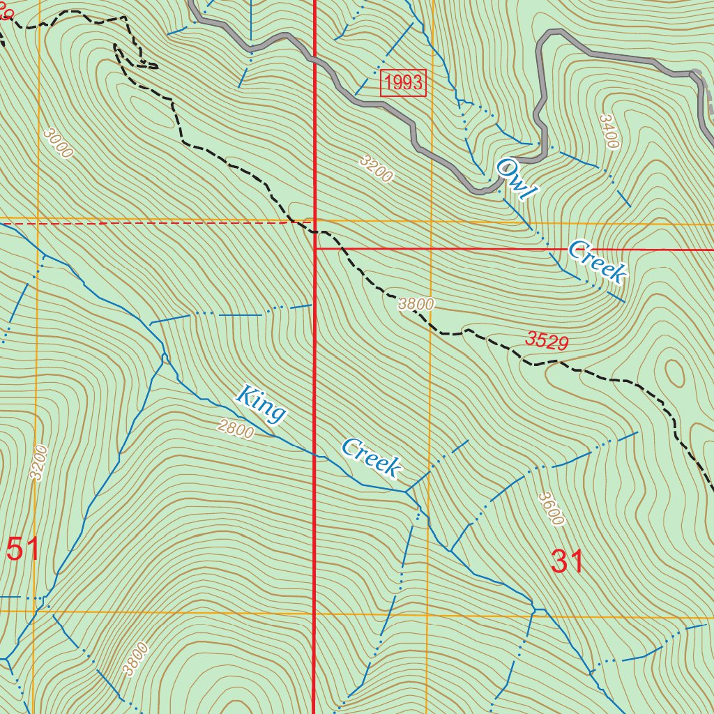 McKenzie Bridge, OR FSTopo Map by US Forest Service - Topo | Avenza Maps