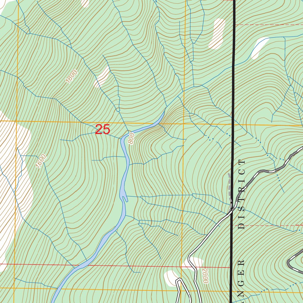 Meadow Mountain, WA FSTopo Map by US Forest Service - Topo | Avenza Maps