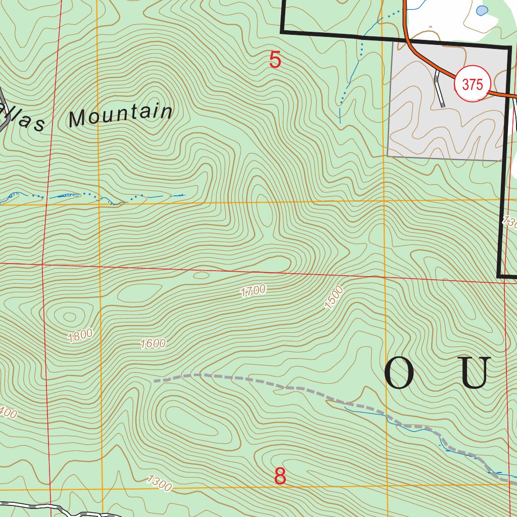 Mena, AR FSTopo Map by US Forest Service - Topo | Avenza Maps