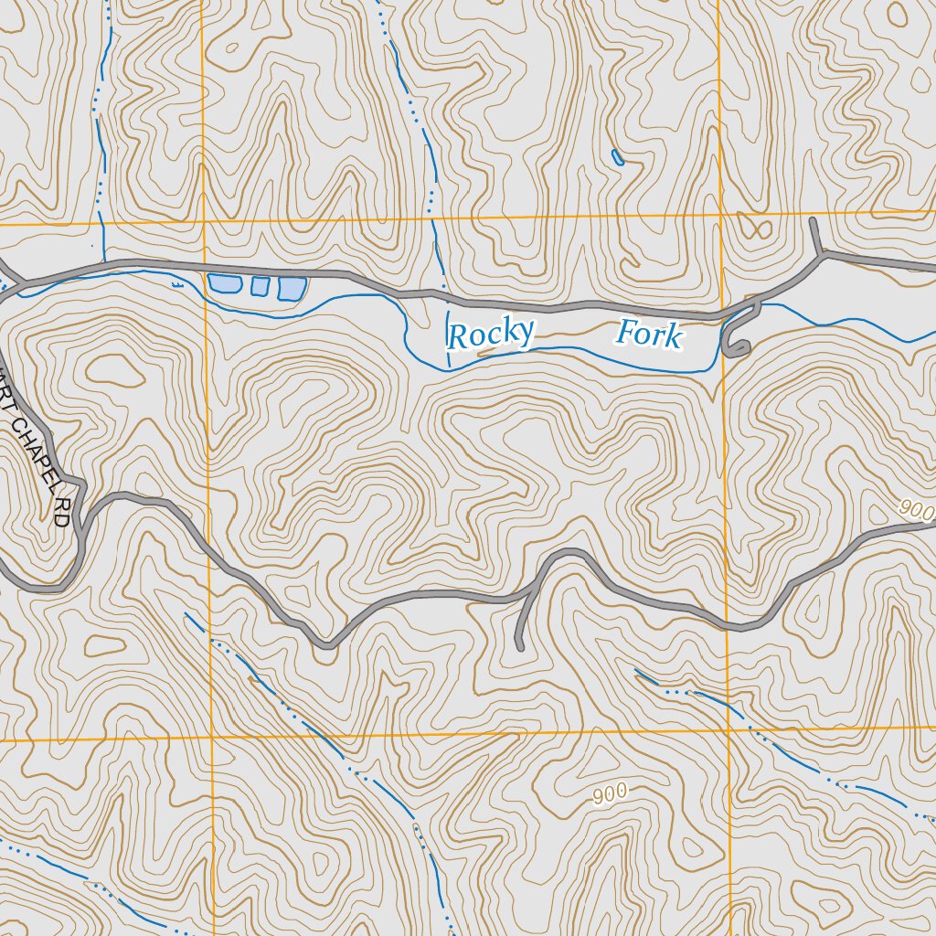 Mercerville, OH FSTopo Map by US Forest Service - Topo | Avenza Maps