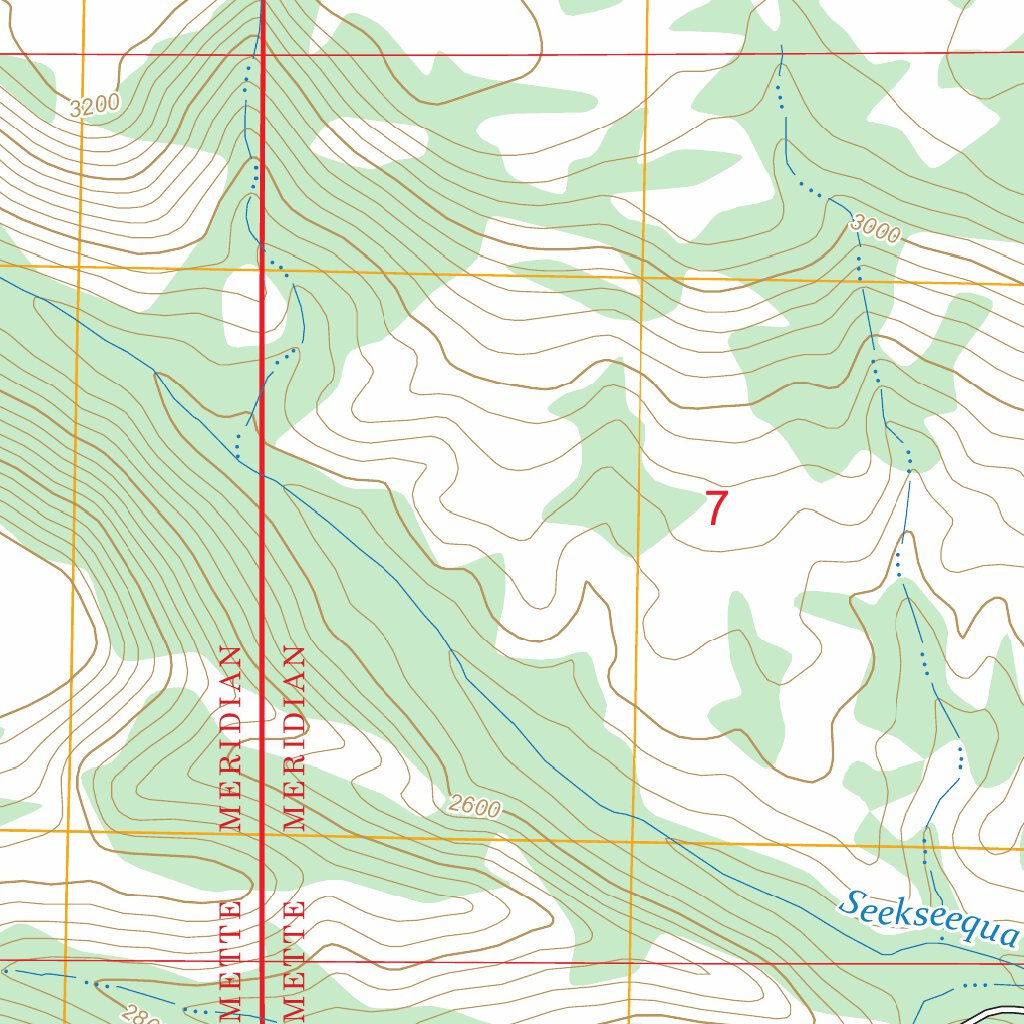 Metolius Bench, OR FSTopo Map by US Forest Service - Topo | Avenza Maps