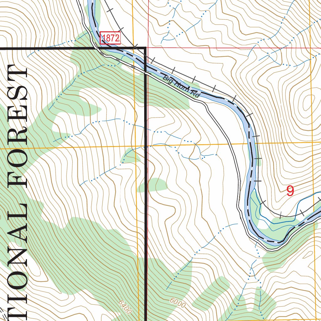 Melrose, MT FSTopo Map by US Forest Service - Topo | Avenza Maps