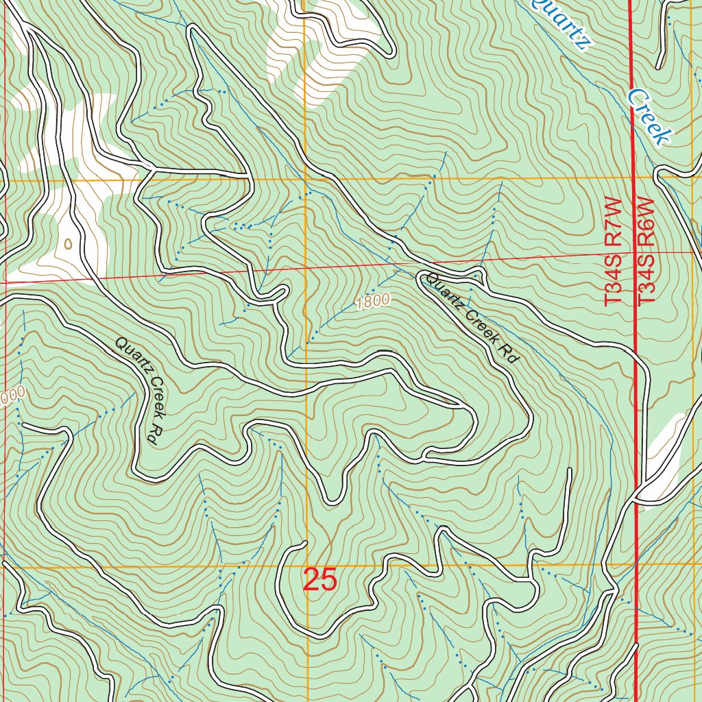 Merlin, OR FSTopo Map by US Forest Service - Topo | Avenza Maps