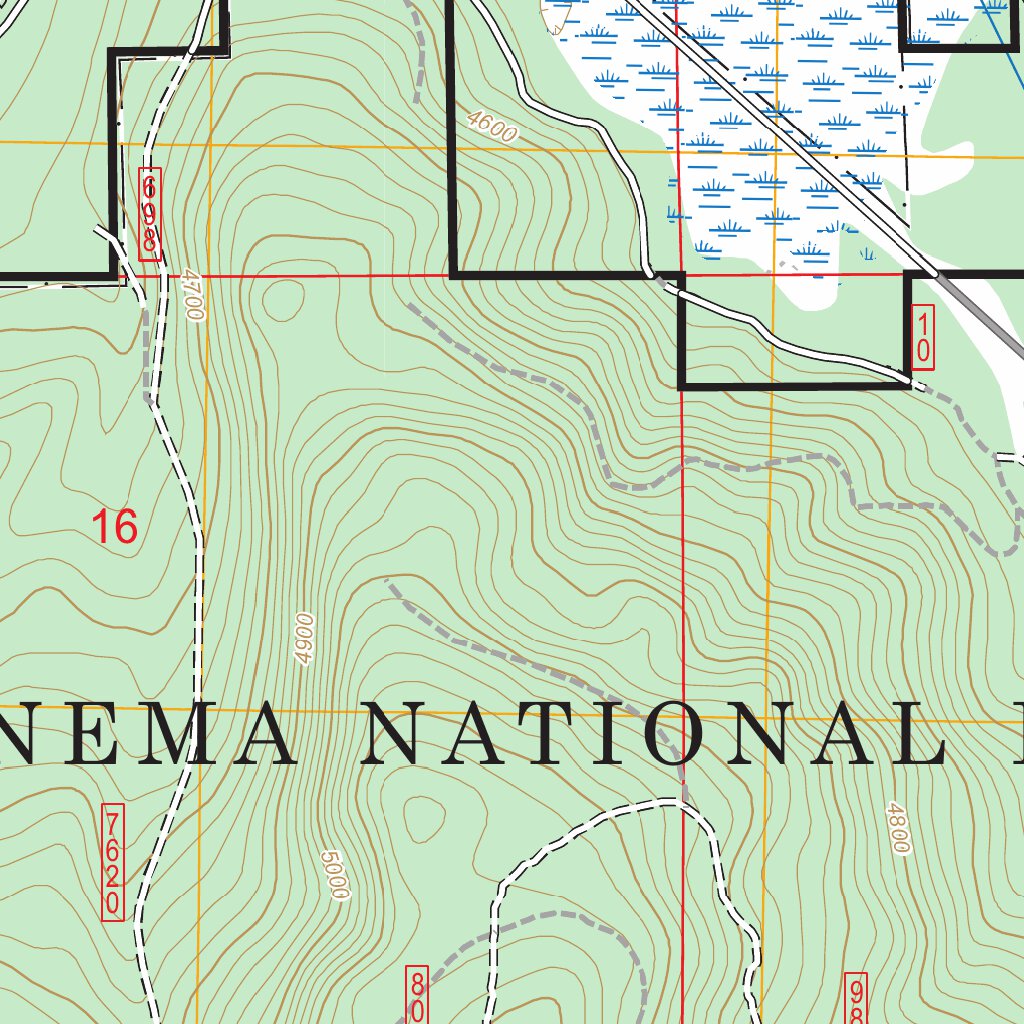Military Crossing, OR FSTopo Map by US Forest Service - Topo | Avenza Maps